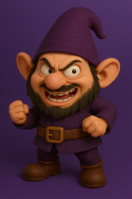 Download Angry Dwarf, Fantasy Character, Animated Figure. Royalty-Free ...