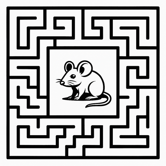 Download Labyrinth, Maze, No Exit. Royalty-Free Stock Illustration ...