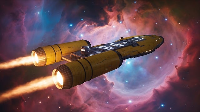Download Spatialship, Space, Galaxy. Royalty-Free Stock Illustration ...