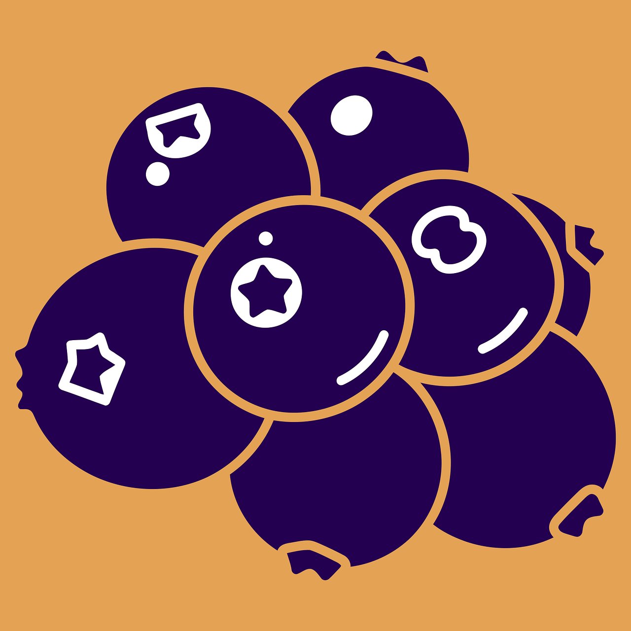 Download Blueberry, Cluster, Blue. Royalty-Free Vector Graphic - Pixabay