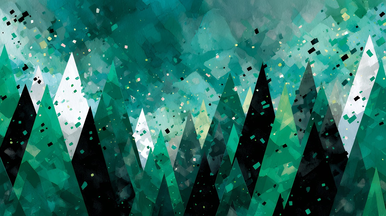 Abstrak Hutan Hijau - Gambar gratis di Pixabay