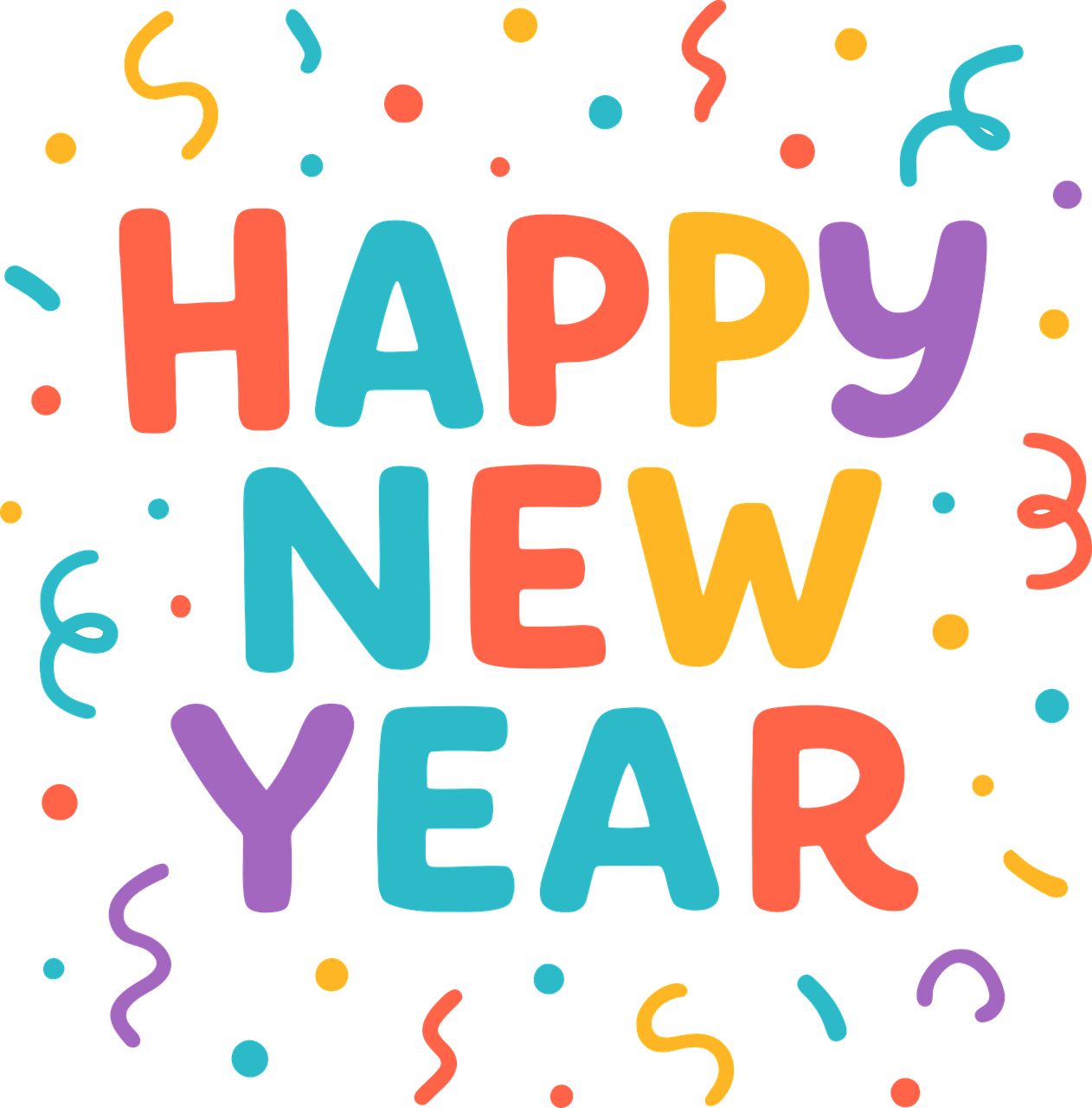 Download Happy New Year, New Year, Celebration. Royalty-Free Vector ...