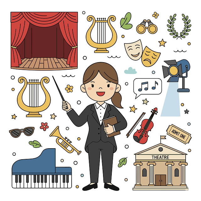 Download Classical Music, Theater, Opera. Royalty-Free Vector Graphic ...