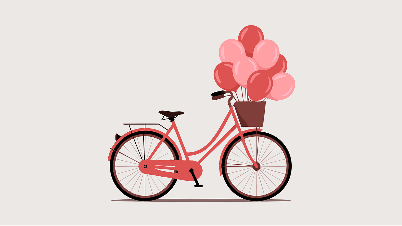 Download Bicycle, Bike, Balloons. Royalty-Free Vector Graphic - Pixabay