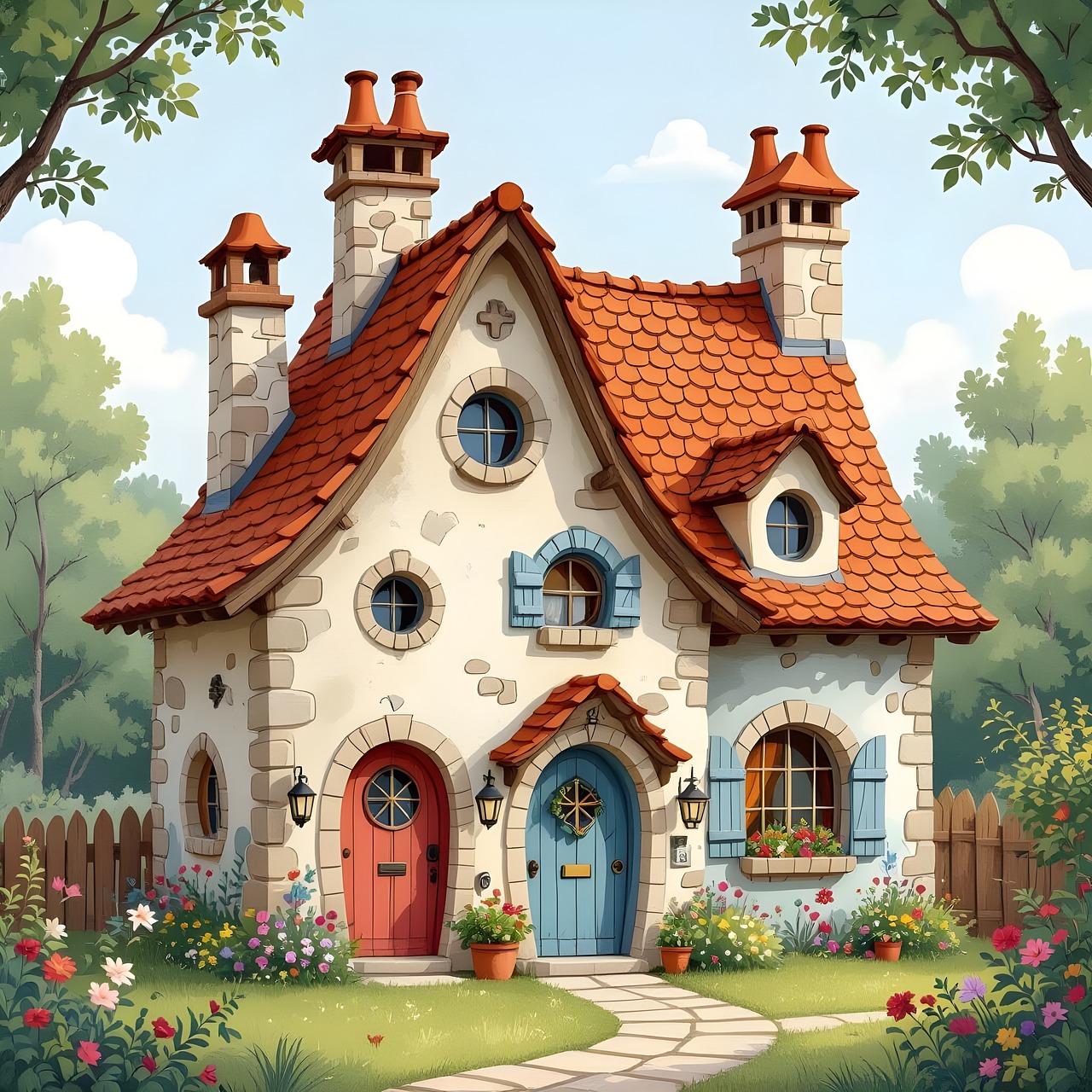 Download Home, Rustic, Field. Royalty-Free Stock Illustration Image ...