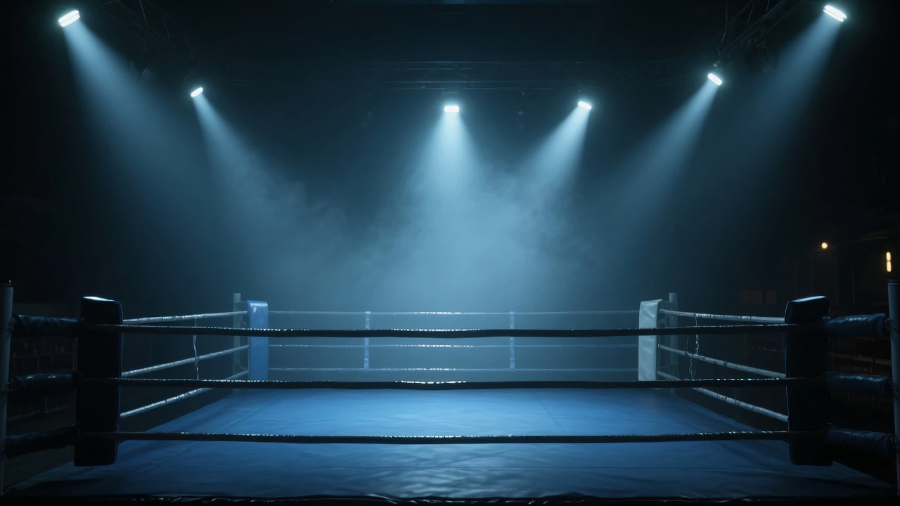 Ring De Boxeo Destacar Niebla - Imagen gratis en Pixabay