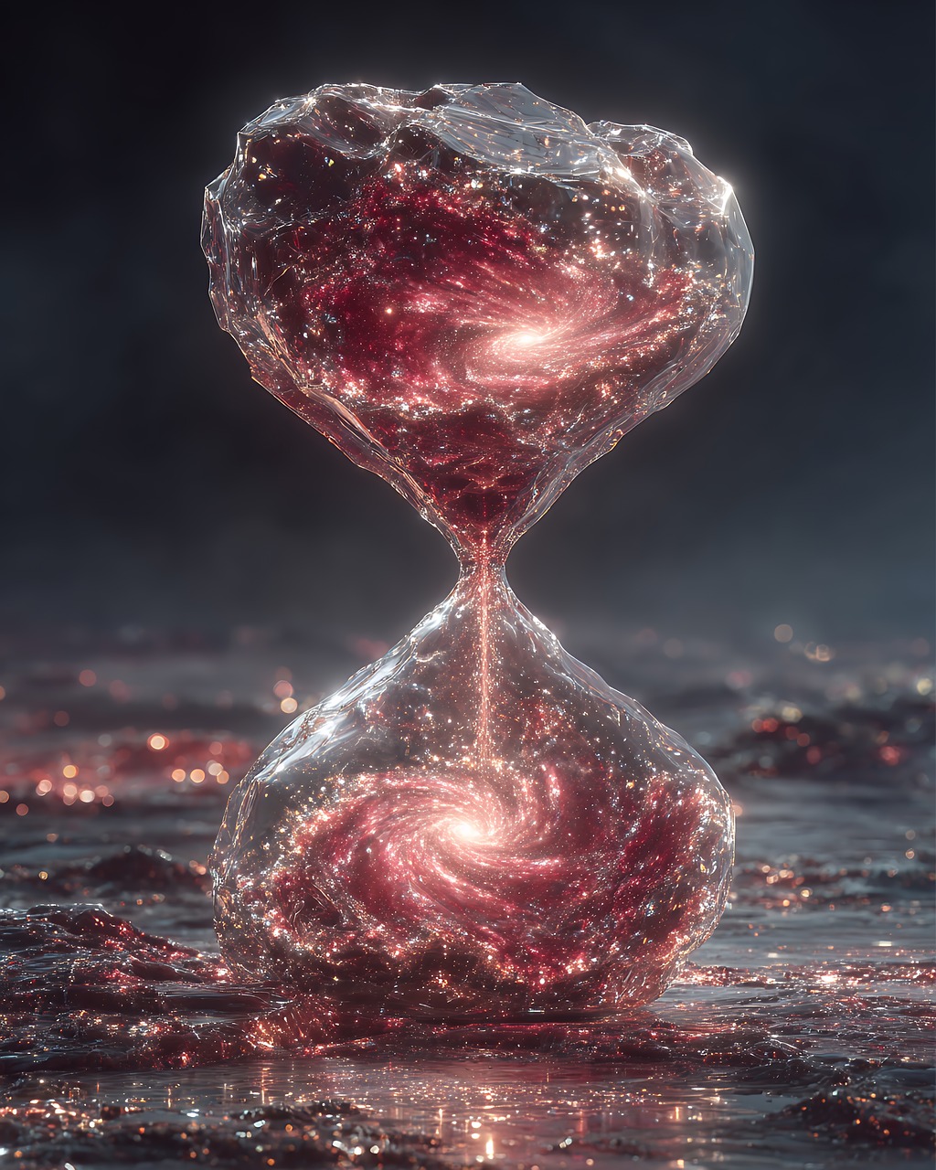 Download Hourglass, Space, Time. Royalty-Free Stock Illustration Image ...