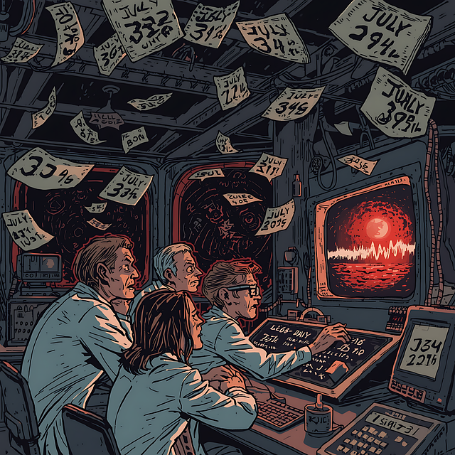 Download Cartoon Horror, Eerie Illustration, Research Station. Royalty ...