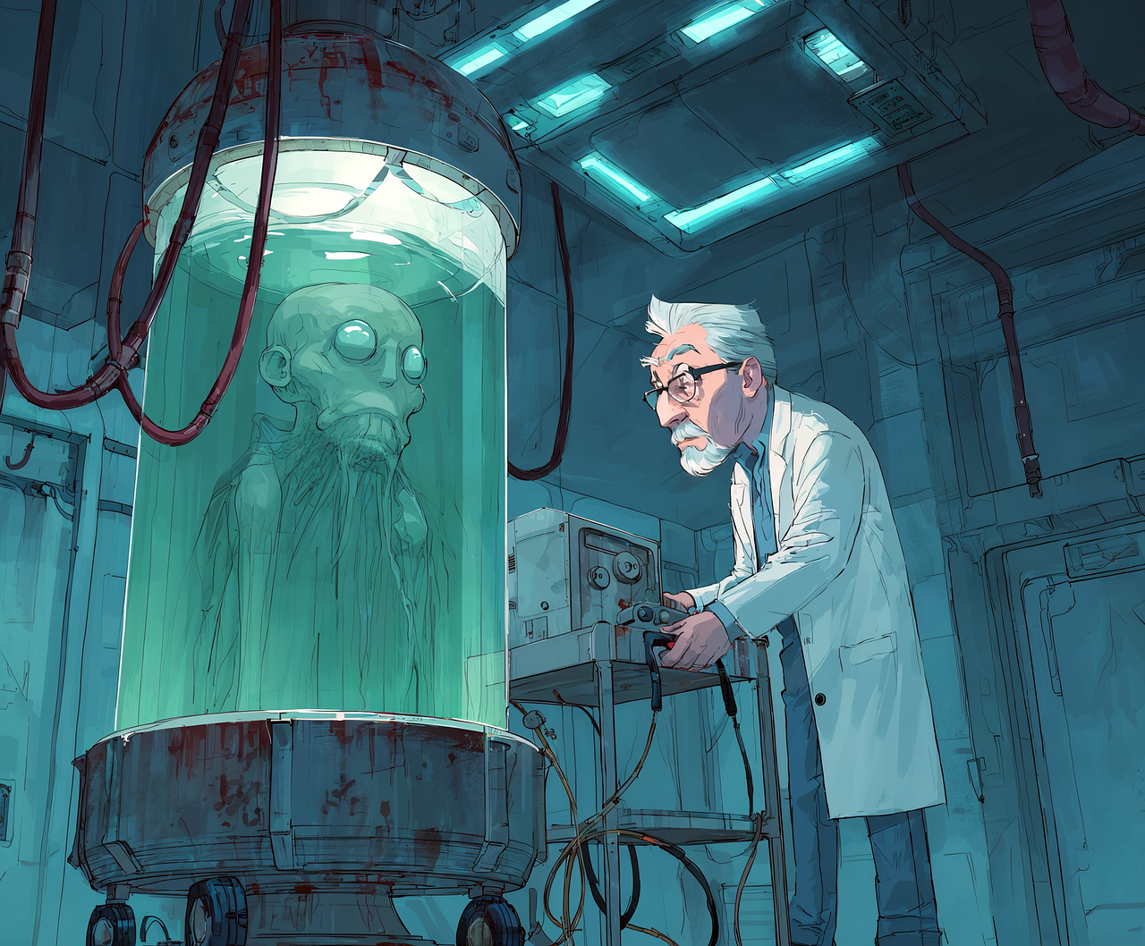 Download Scientist, Alien, Research. Royalty-Free Stock Illustration ...