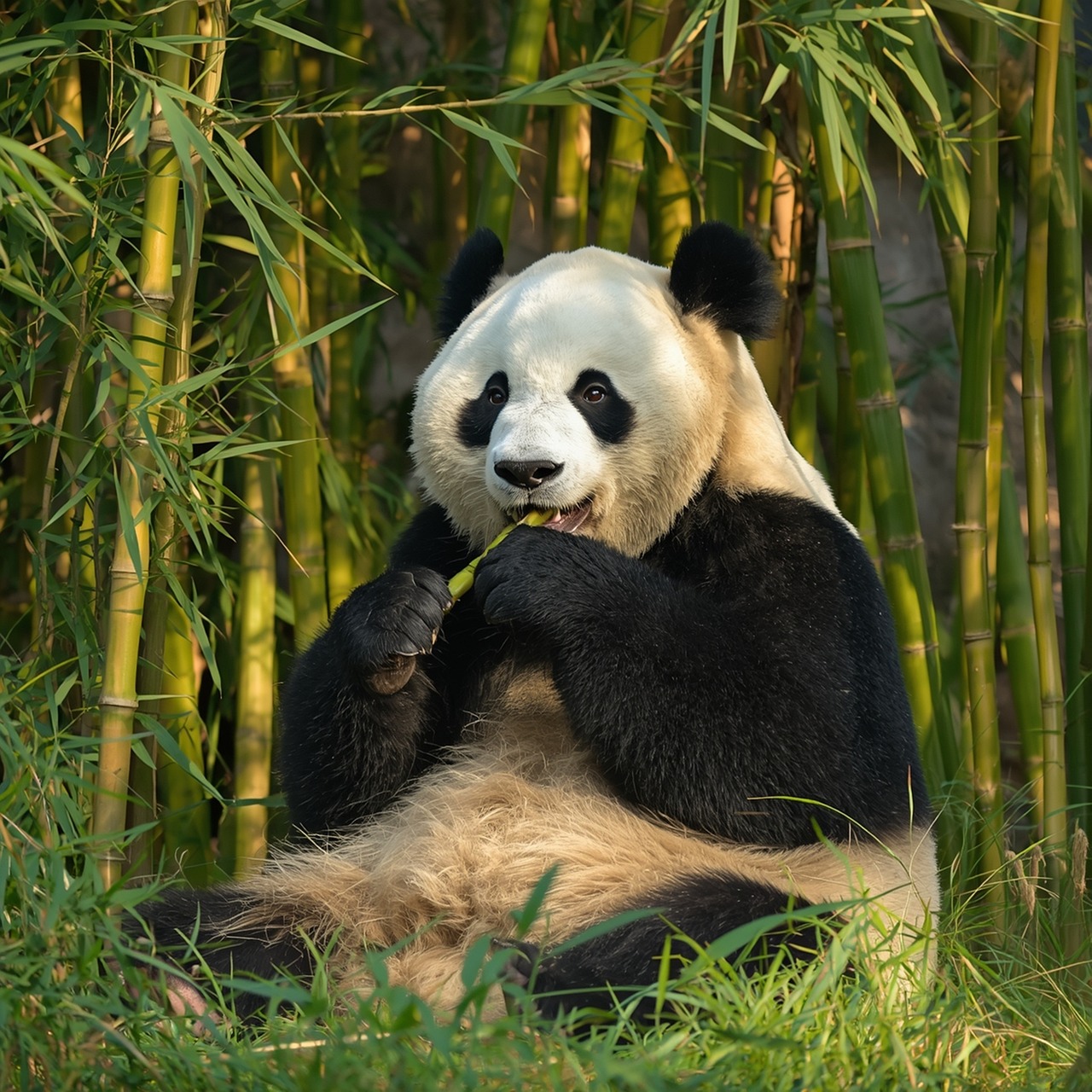 Download Panda, Mammal, Nature. Royalty-Free Stock Illustration Image ...