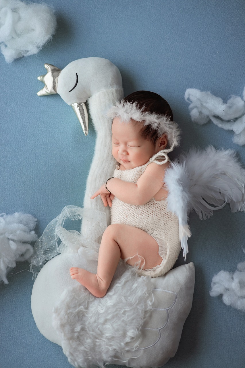 Newborn Baby Angel - Free photo on Pixabay