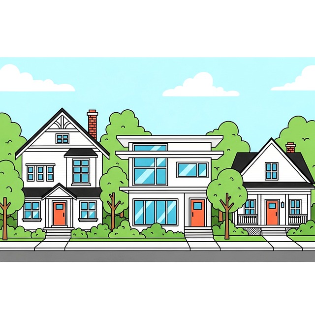 Download Cartoon, Houses, City. Royalty-Free Stock Illustration Image ...