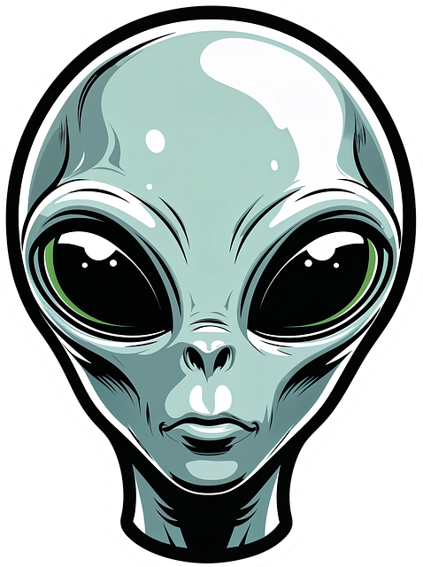 Download Cut Out, Sticker, Alien. Royalty-Free Stock Illustration Image ...