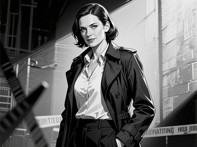 Download Detective, Female Detective, Film Noir. Royalty-Free Stock ...