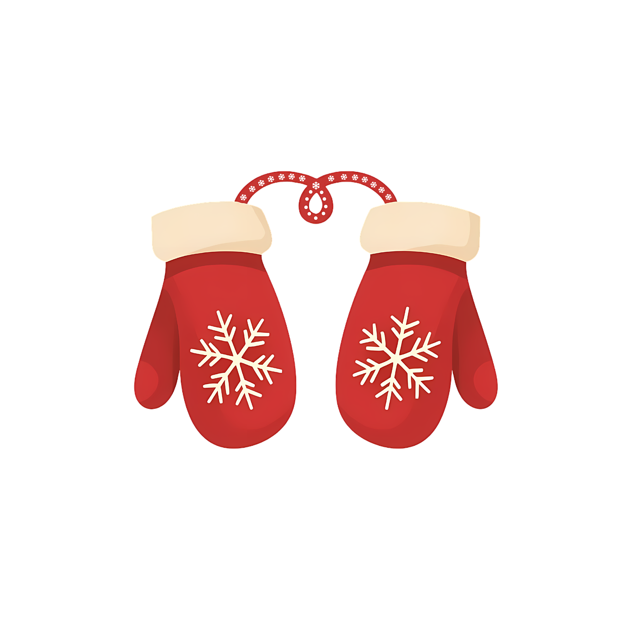 Download Winter Mittens, Christmas Mittens, Red Mittens. Royalty-Free ...