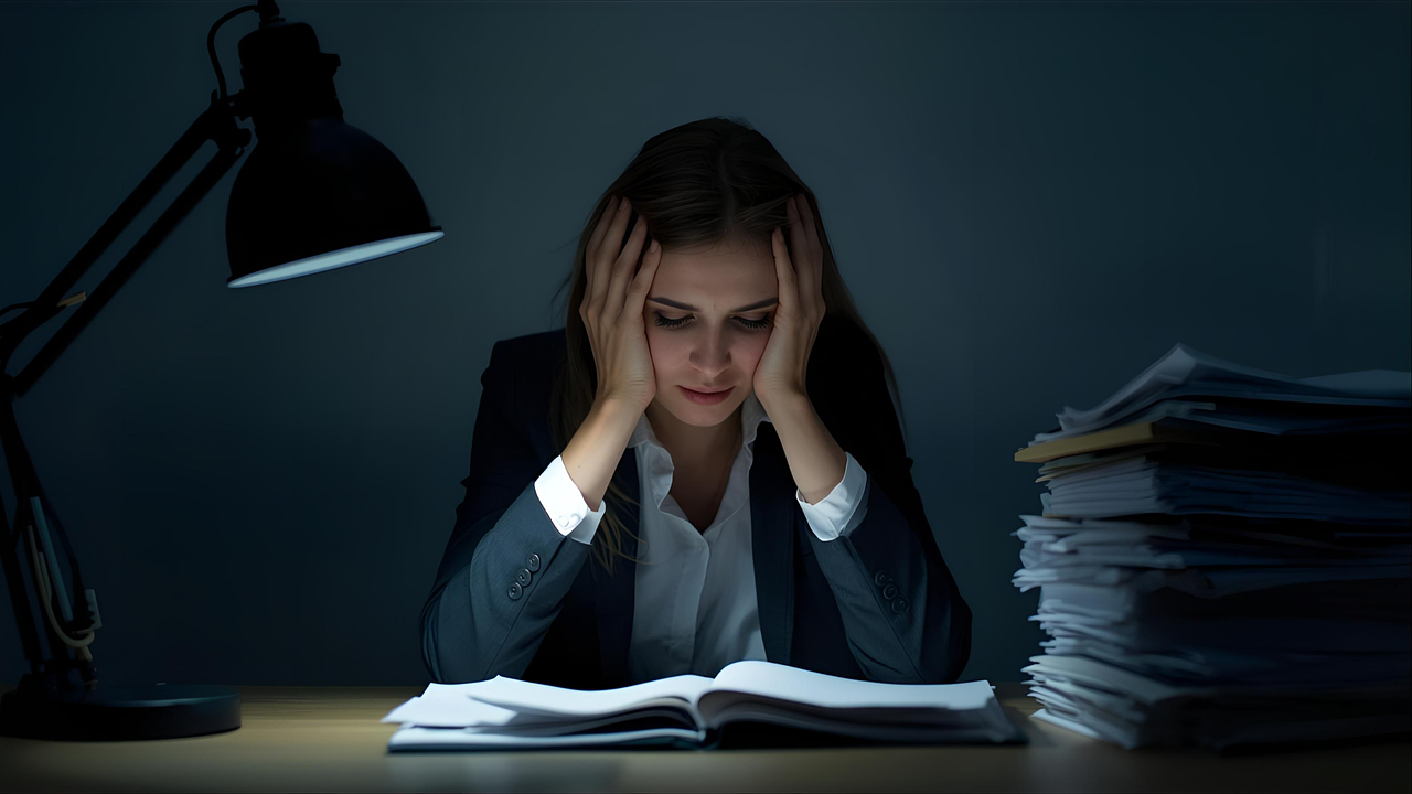 Download Stress, Work, Overwhelmed. Royalty-Free Stock Illustration ...