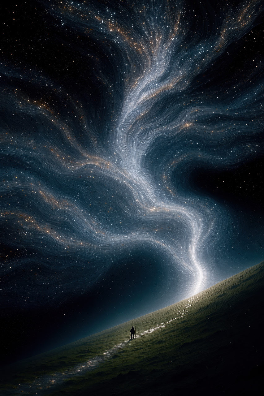 Download Milky Way, Cosmic Journey, Night Sky. Royalty-Free Stock ...