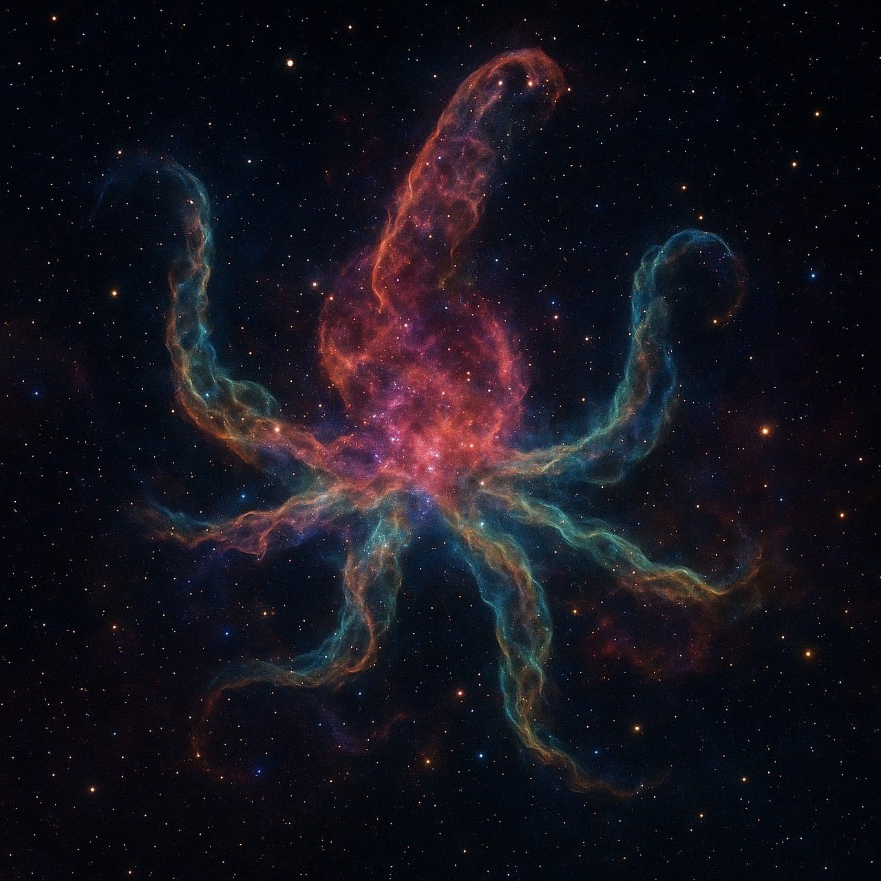 Download Octopus Nebula, Space Nebula, Cosmic Nebula. Royalty-Free ...