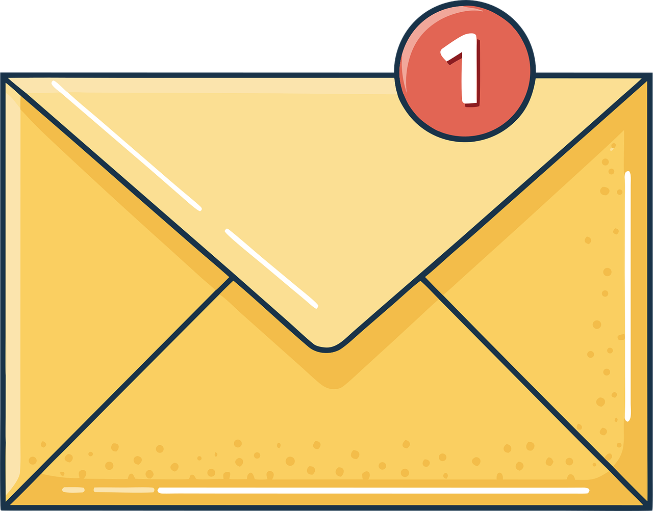 Ikon Surat E Mail Surel - Gambar vektor gratis di Pixabay