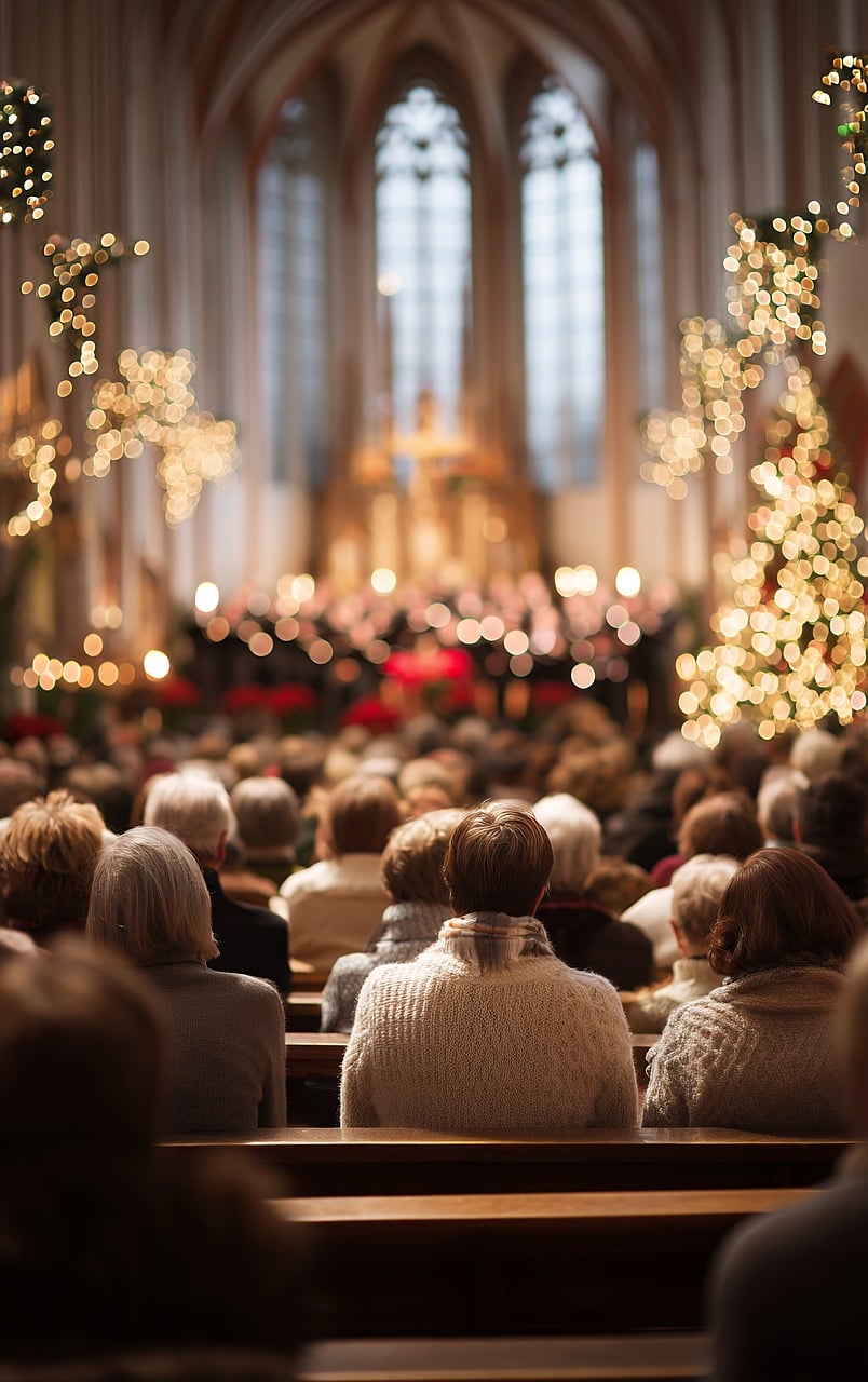 Download Church, Christmas, Service. Royalty-Free Stock Illustration ...