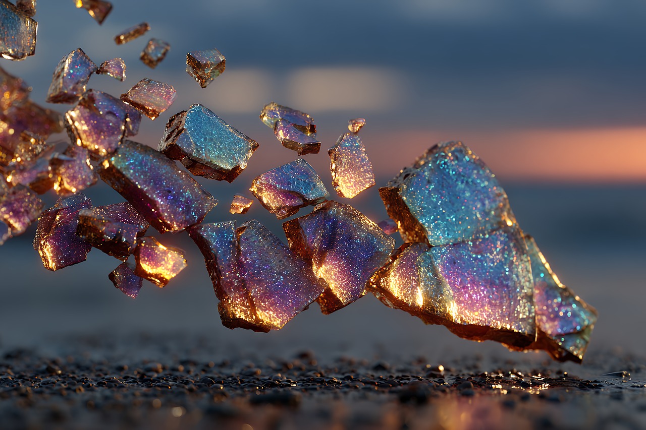 Download Shard, Iridescent, Sand. Royalty-Free Stock Illustration Image ...