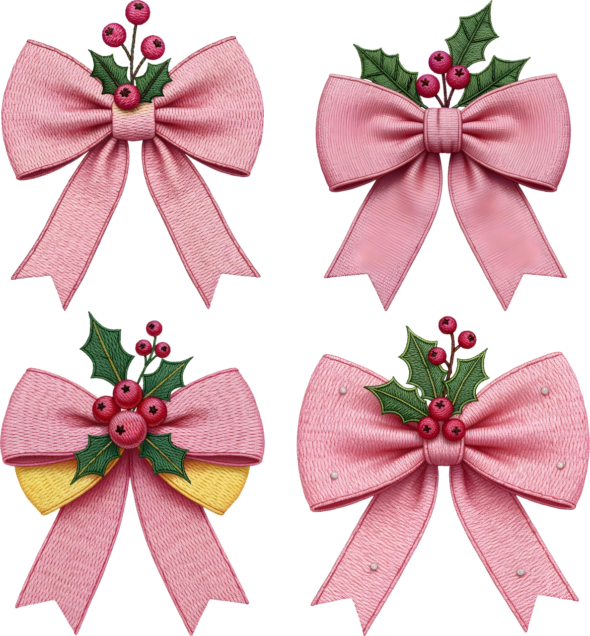 Download Pink, Christmas, Bows. Royalty-Free Stock Illustration Image ...