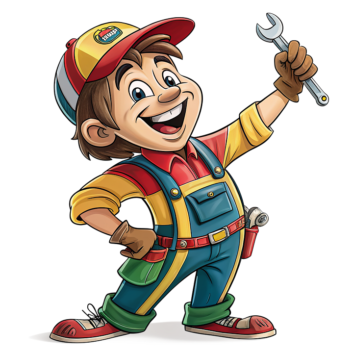 Download Mechanic, Cartoon, Cartoon Character. Royalty-Free Stock ...