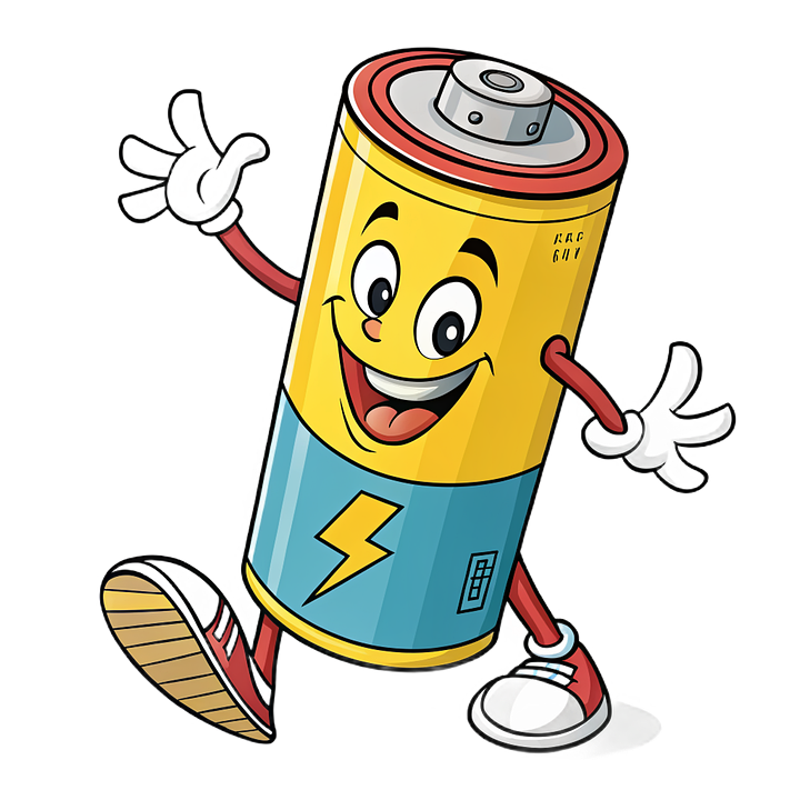 Baterai Animasi Kartun - Gambar gratis di Pixabay