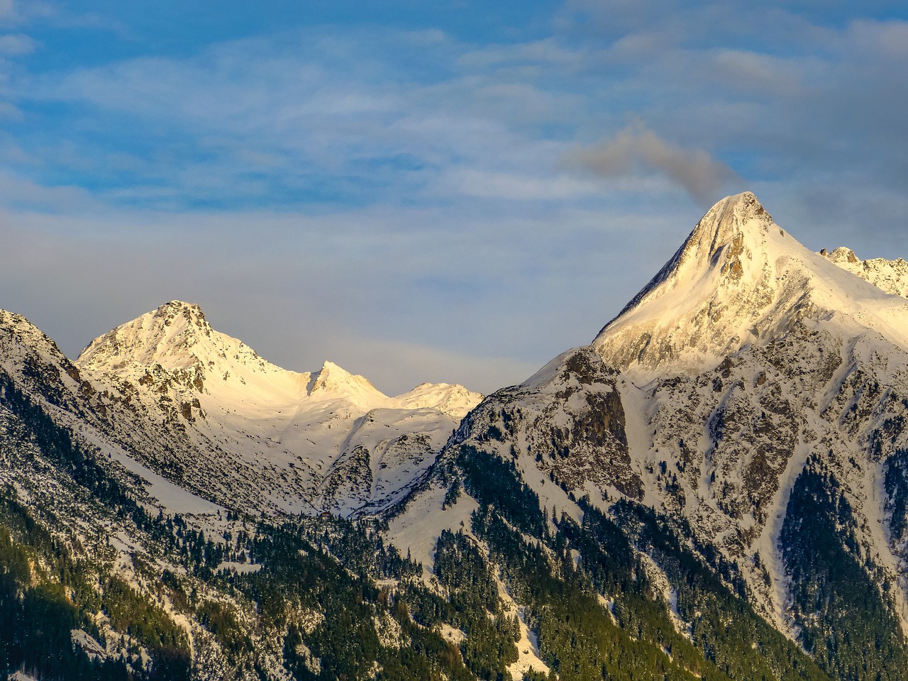 Mountains Winter Snow - Free photo on Pixabay