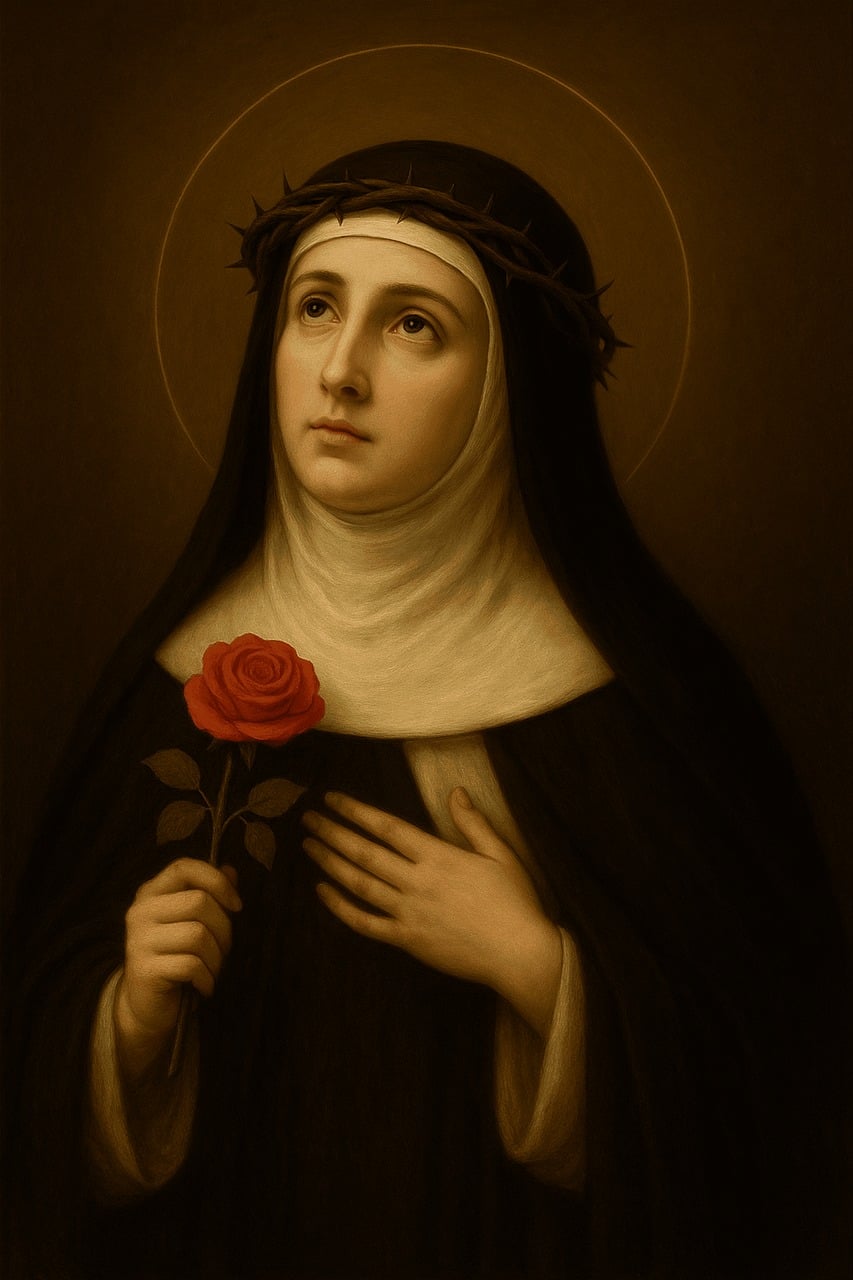Download St Rose Of Lima, Catholic, Catholic Saint. Royalty-Free Stock Illustration Image - Pixabay
