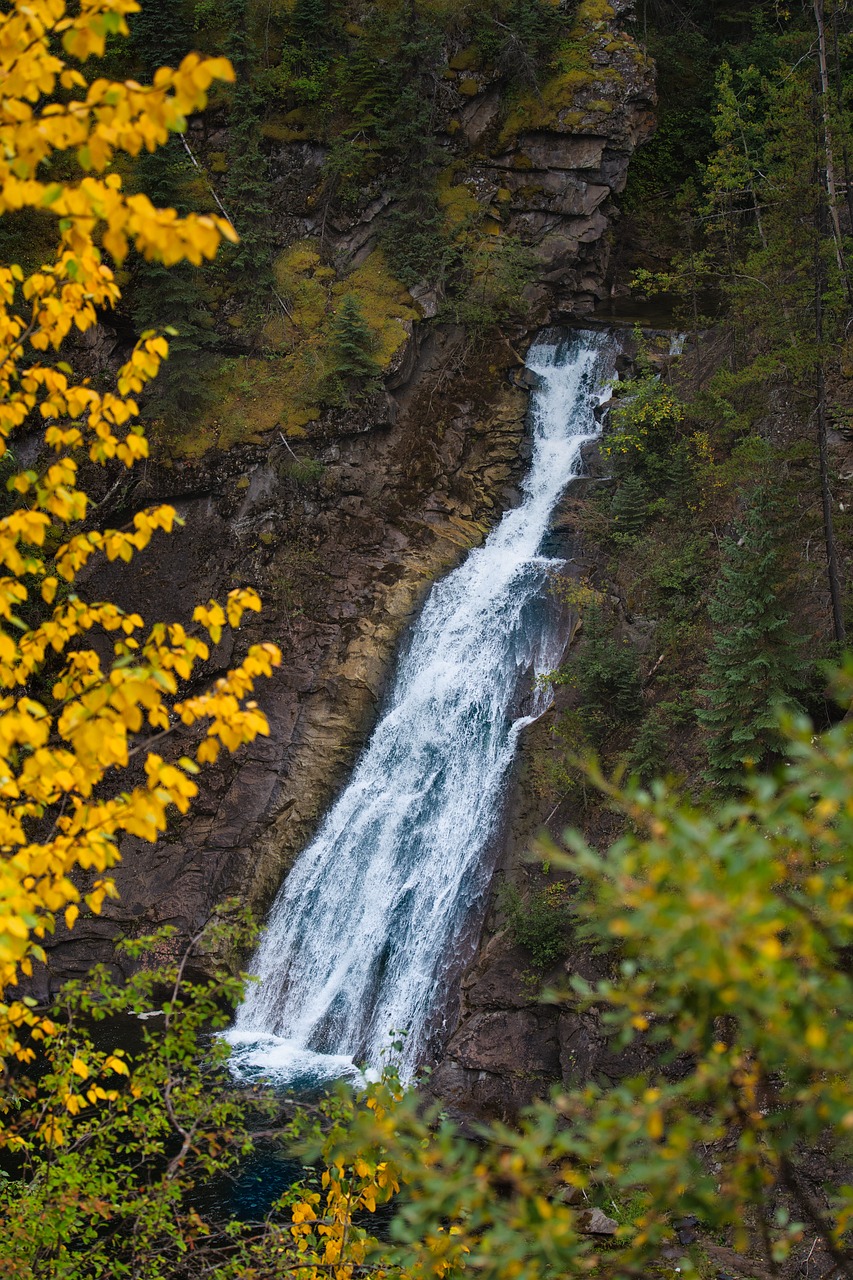 Cascade Paysage Automne - Photo gratuite sur Pixabay