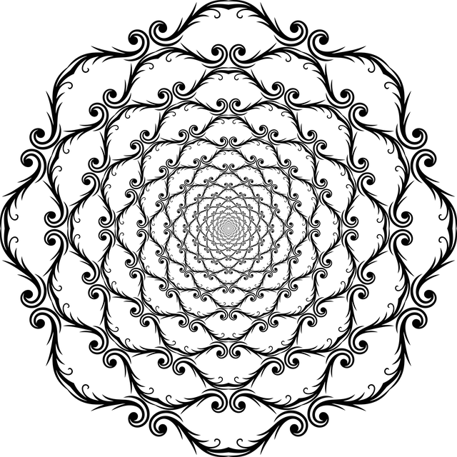 Mandala Vortex Tourbillon - Images vectorielles gratuites sur Pixabay