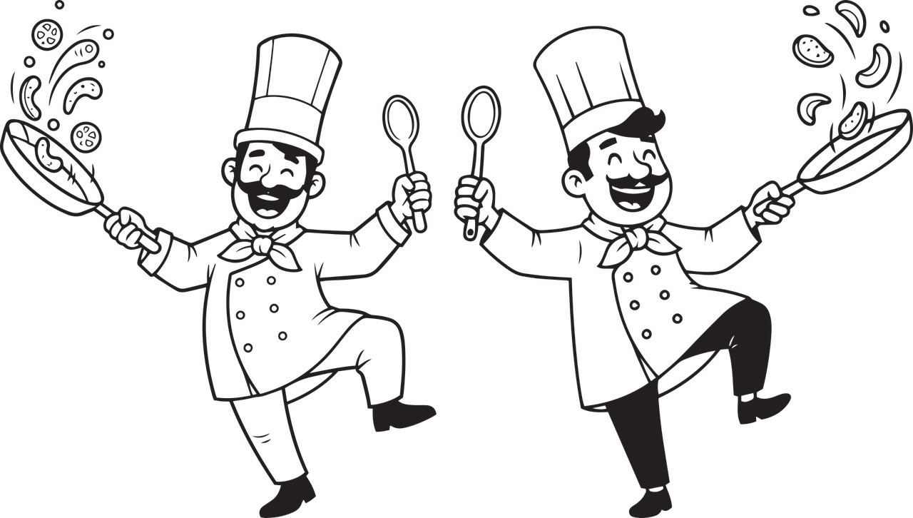 Memasak Koki Dapur - Gambar vektor gratis di Pixabay