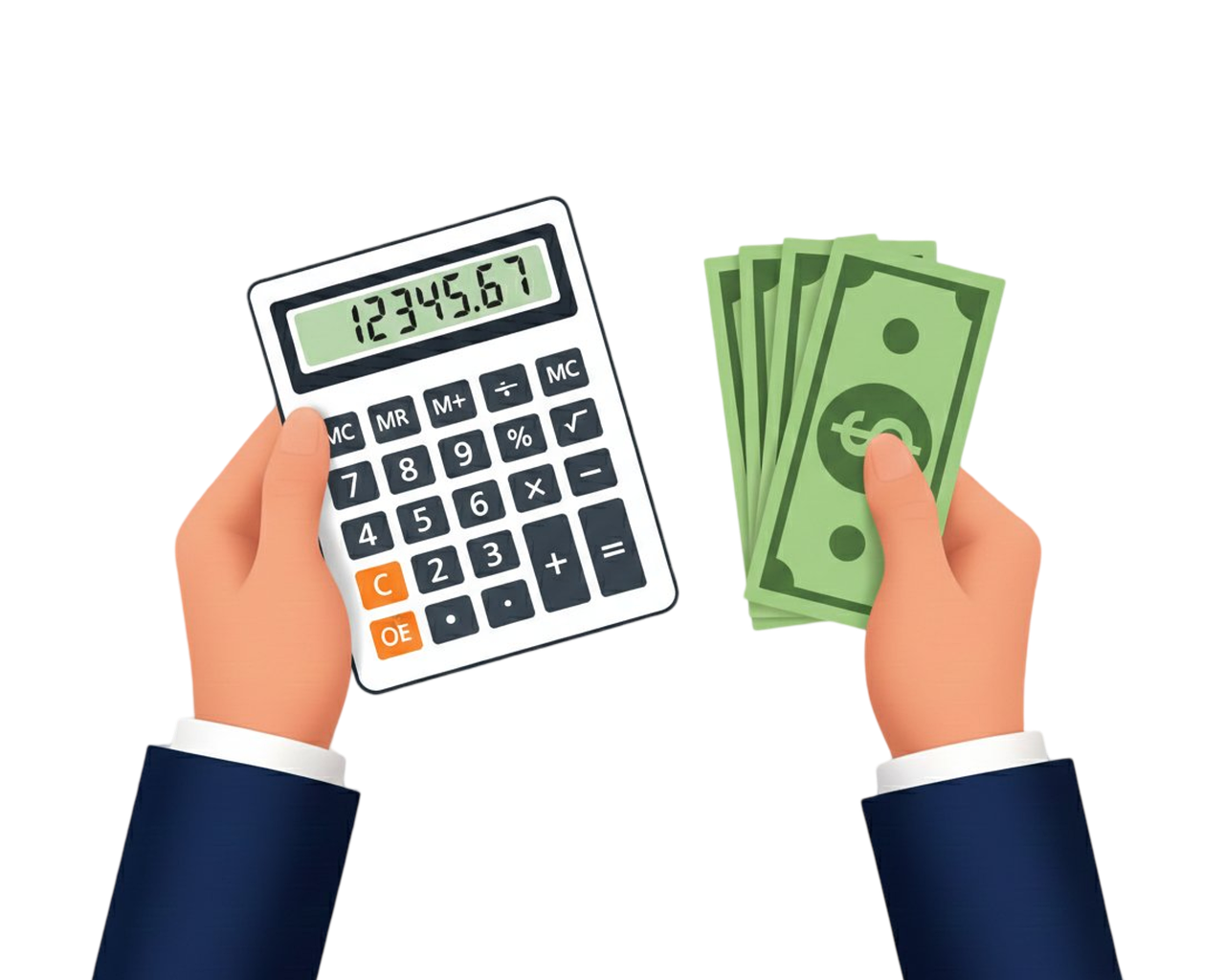 Download Finance, Money, Calculator. Royalty-Free Stock Illustration ...