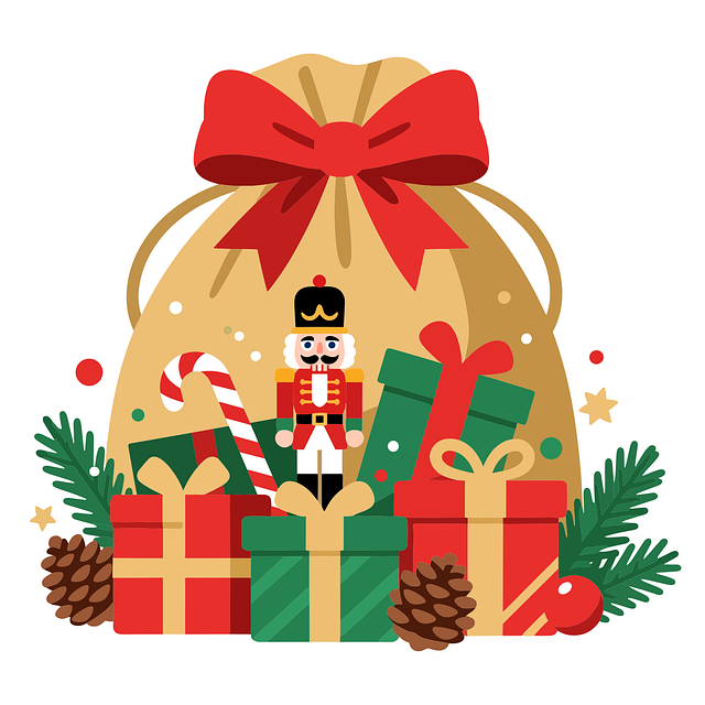 Free Christmas Gift Bag Vector Art - Download 3,243+ Christmas Gift Bag ...