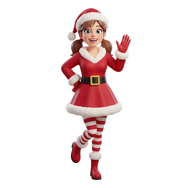 Download Christmas Elf Girl, Festive Female Elf, Holiday Costume Girl ...