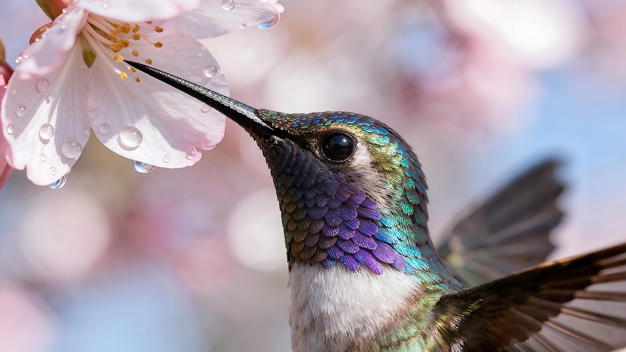 Hummingbird Macro Wildlife - Free photo on Pixabay