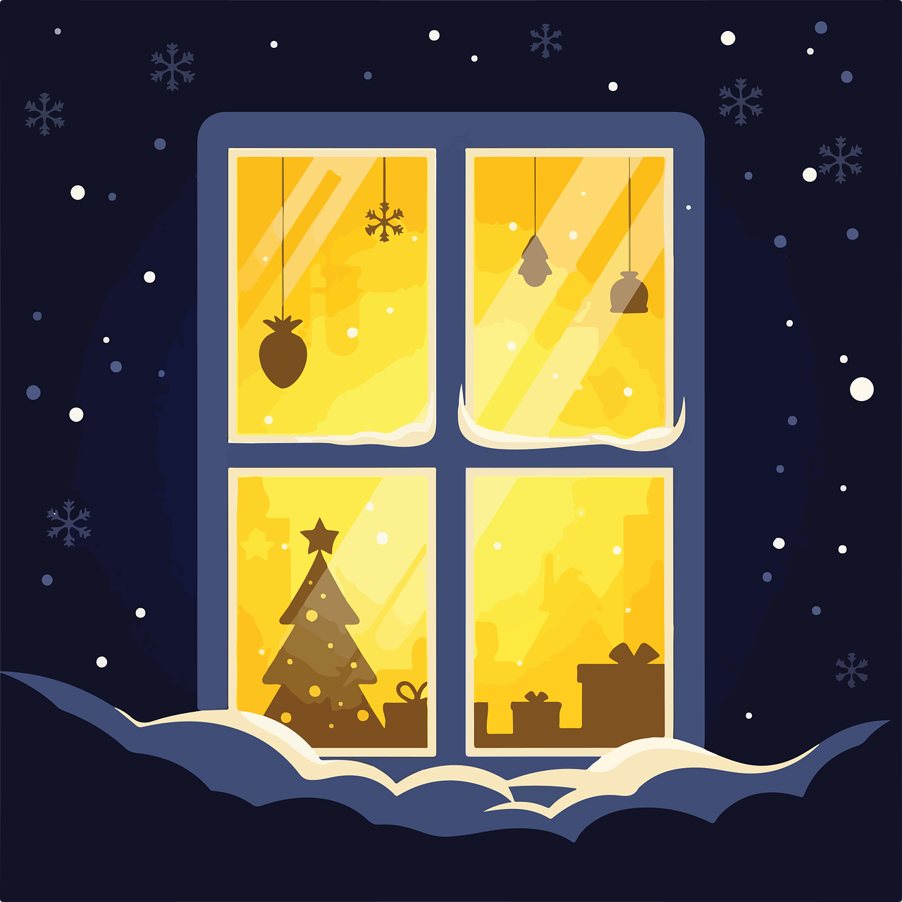 Download Christmas, Winter, Holiday. Royalty-Free Vector Graphic - Pixabay