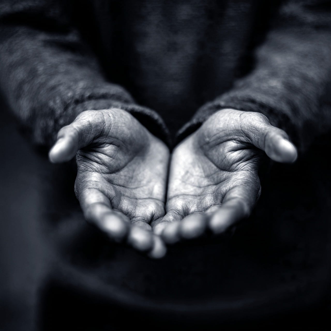 Download Hands, Offering, Vulnerability. Royalty-Free Stock ...