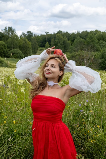 Woman Evening Dress Red - Free photo on Pixabay
