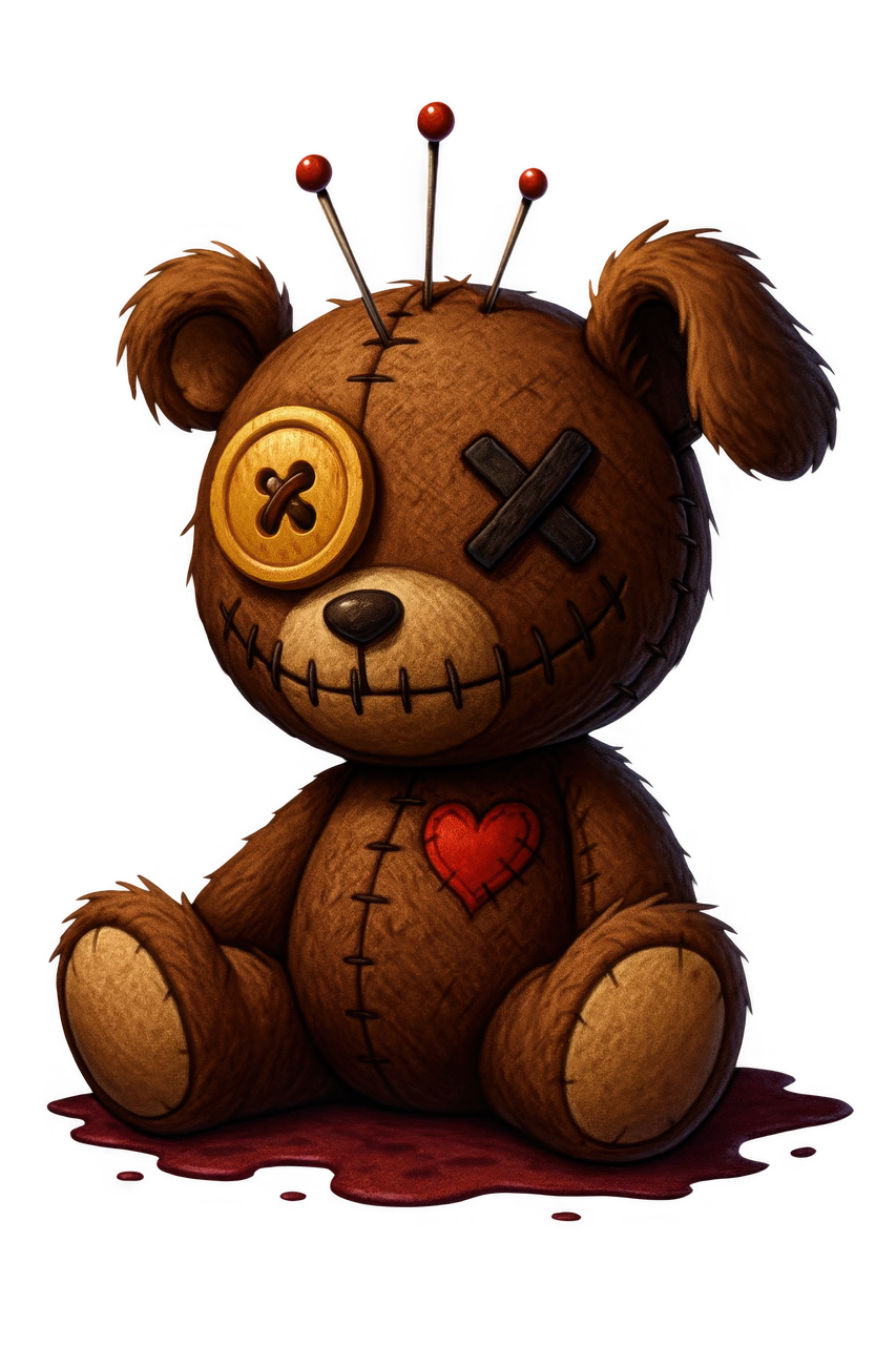 Voodoo-Puppe Gruseliger Teddy - Kostenloses Bild auf Pixabay