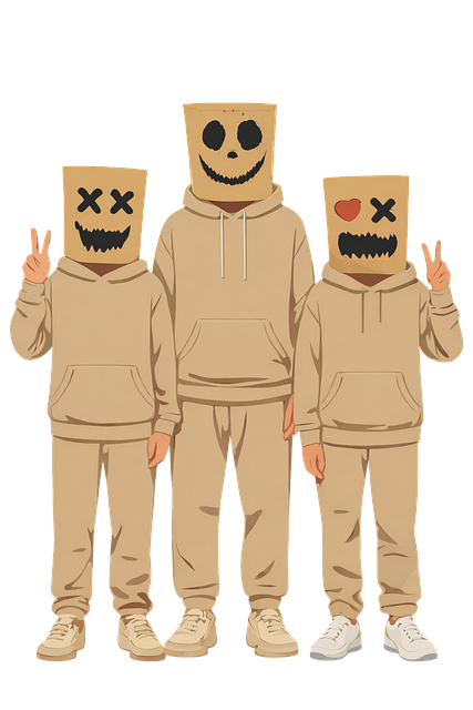 Download Paper Bag Mask, Anonymous, Streetwear. Royalty-Free Vector ...