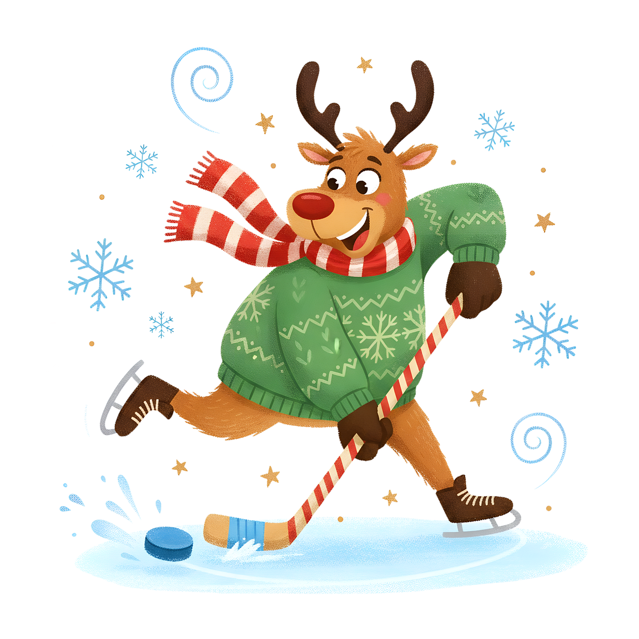 Illustration Mignonne De Renne - Image gratuite sur Pixabay