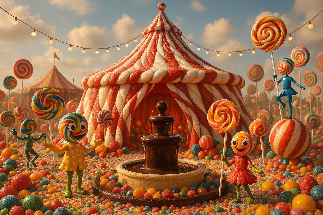 Download Circus, Candy, Fantasy. Royalty-Free Stock Illustration Image ...