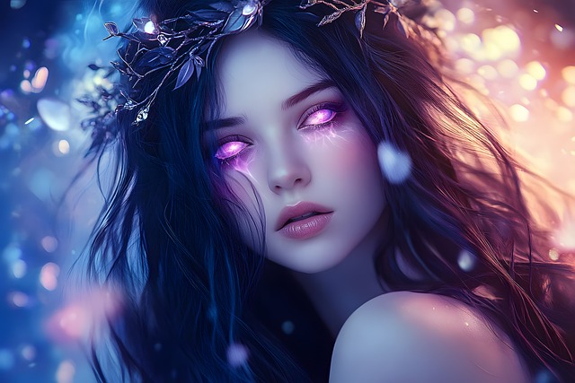 Download Sorceress, Mystic, Crimson. Royalty-Free Stock Illustration ...