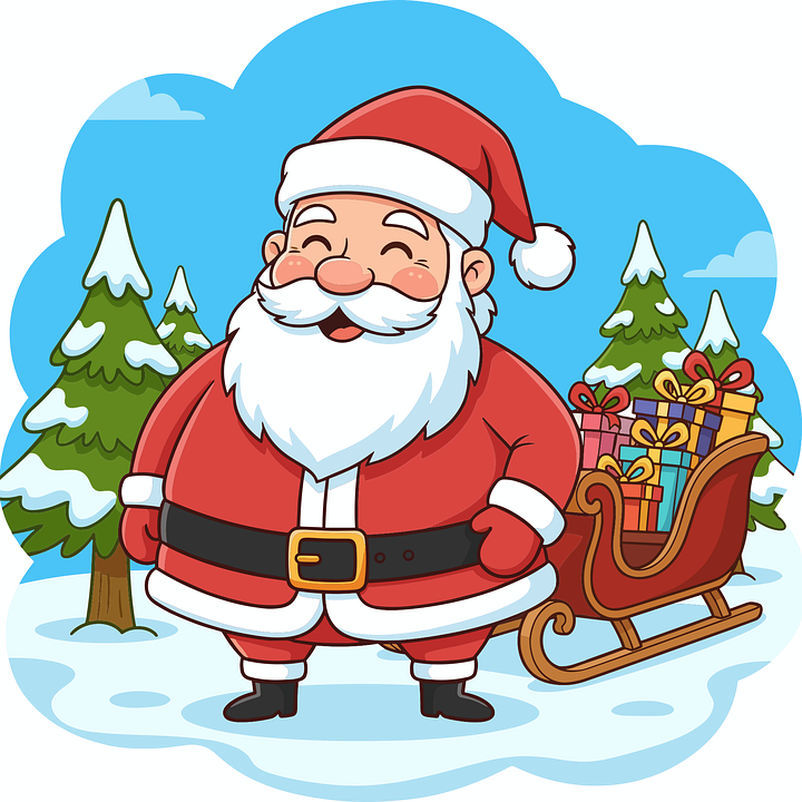 Download Santa Claus, Christmas Santa, Cartoon Santa. Royalty-Free ...