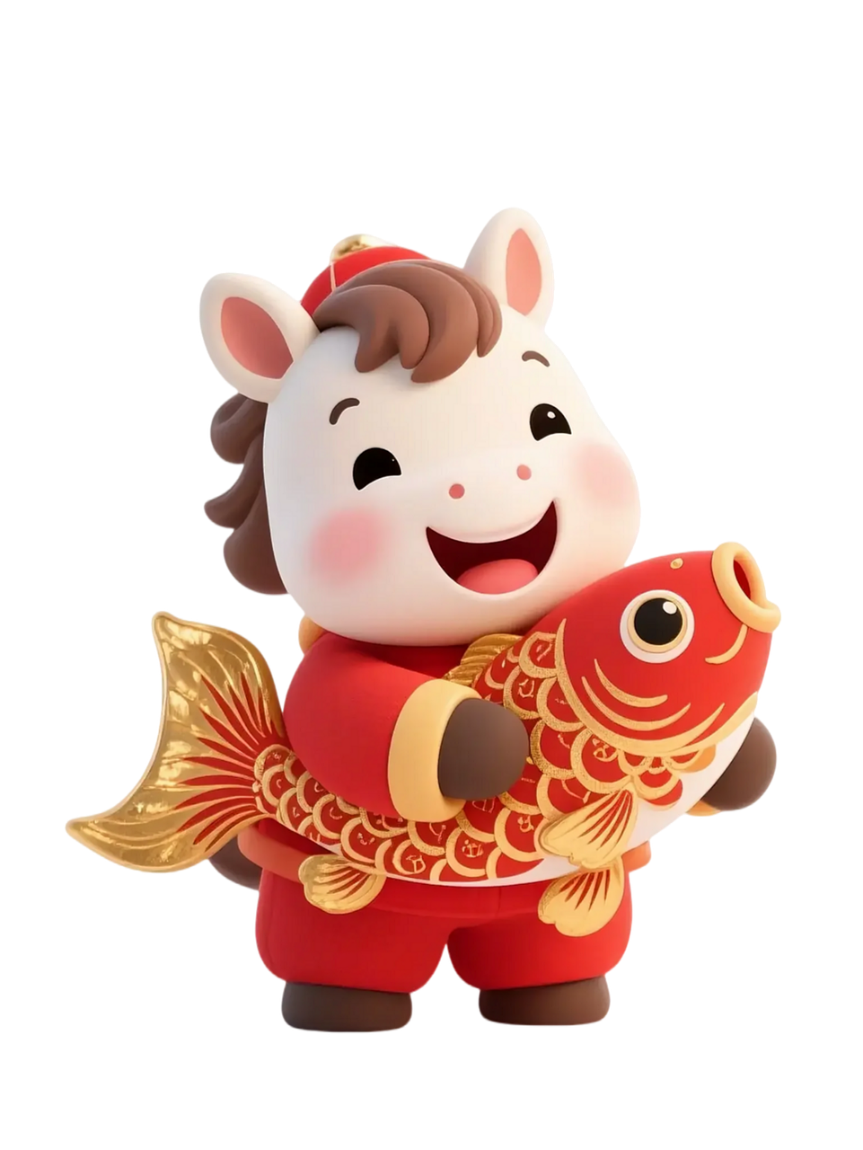 Download Chinese New Year, Cartoon, Goldfish. Royalty-Free Stock ...