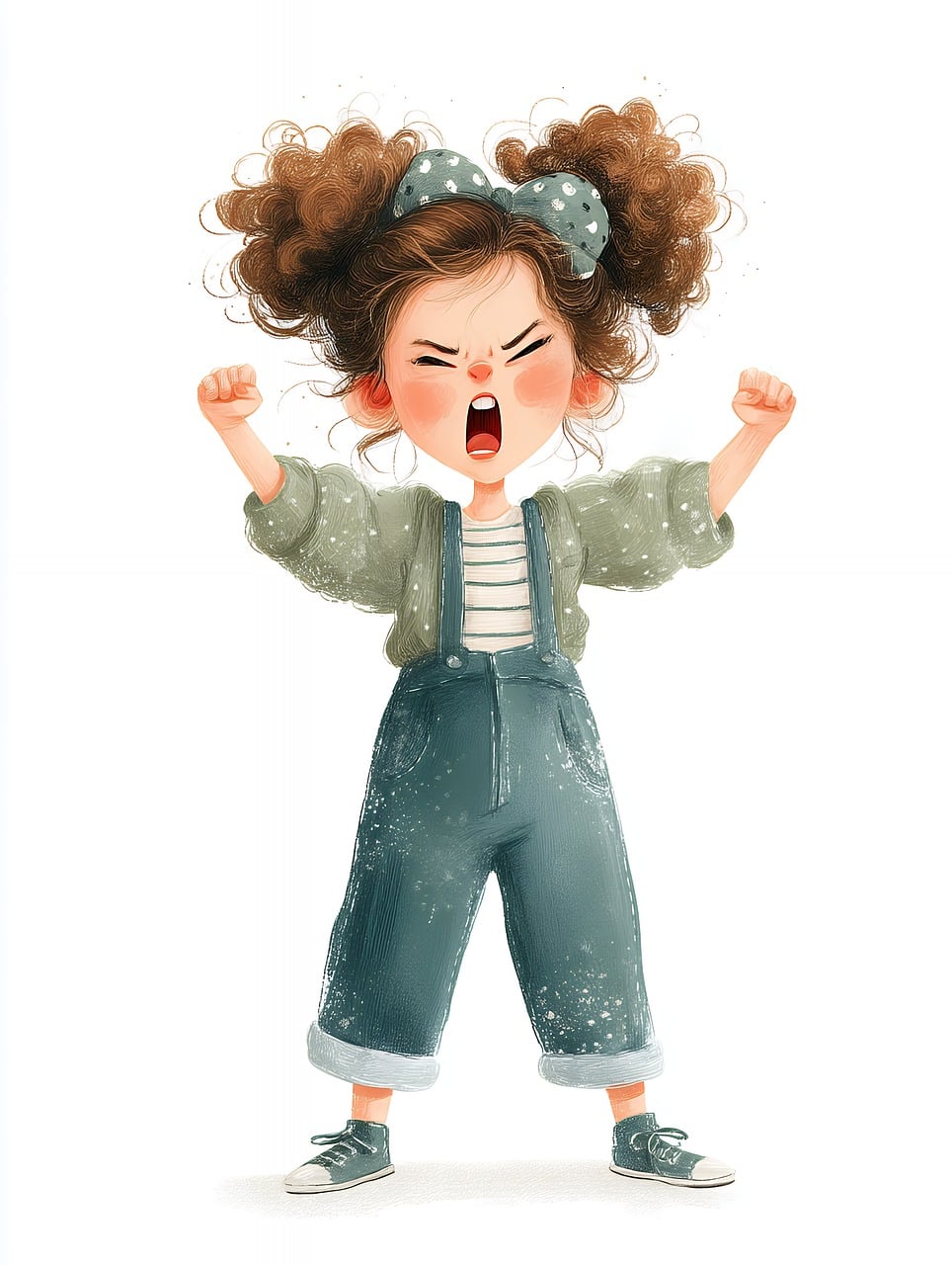 Download Angry, Girl, Cartoon. Royalty-Free Stock Illustration Image ...