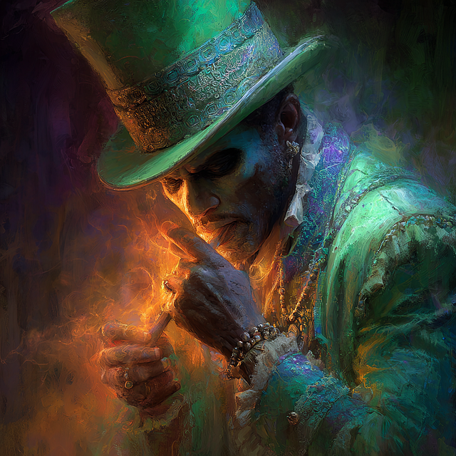 Homme Noir Baron Samedi Chapeau - Image gratuite sur Pixabay