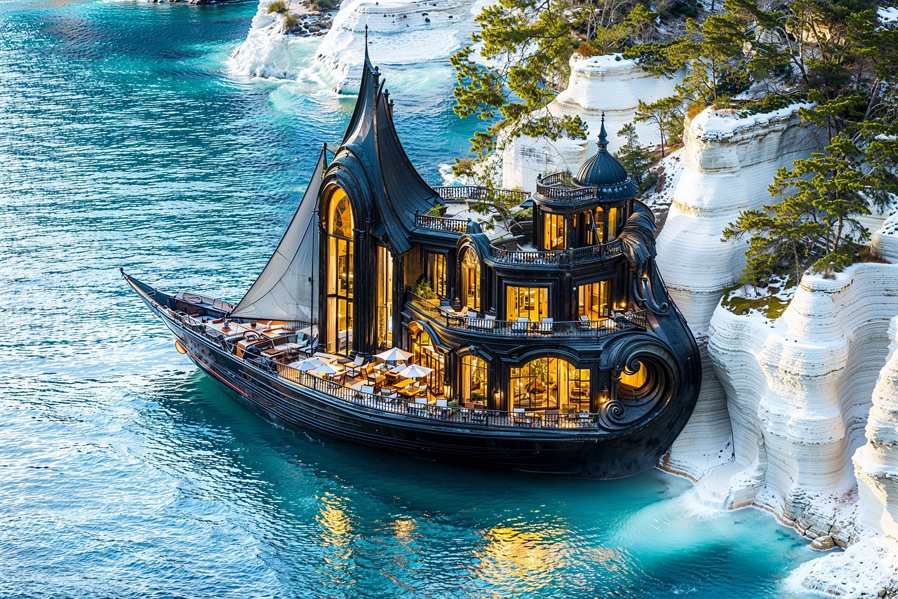 Download Ship, House On The Water, Architecture. Royalty-Free Stock ...